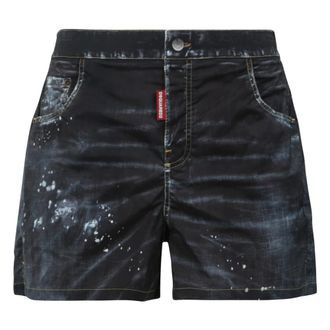 Dsquared2 Five Pockets Midi Swim Boxer - - Swimwear - Herren - Schwarzk - XL