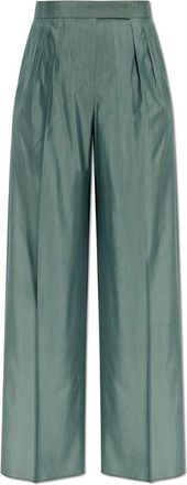 Max Mara Femme, Pantalons, Vert, Taille: 40 FR Giallo Pantalons