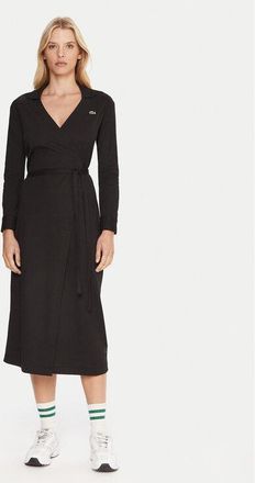 Lacoste Kleid für den Alltag EF6022 Schwarz Slim Fit