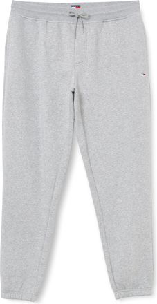 Tommy Jeans Herren TJM Slim S Flag Sweatpant EXT Dm0Dm20473 Trainingshose, Grey (Grey Htr), XXL