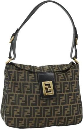 Fendi Sac bandouli&egrave;re vintage Pre-owned - Femme - Pre-owned - Brun - Taille: ONE Size
