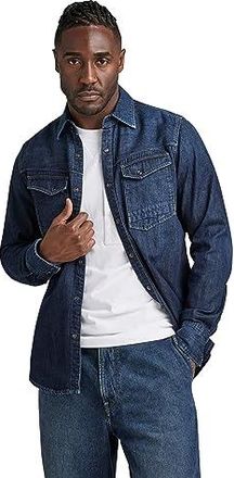 G-Star G-Star Homme Chemise Dakota Slim, Bleu (worn in deep sea D23616-D252-G133), XL