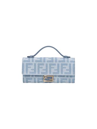 Fendi Denim Chain Wallet Ff