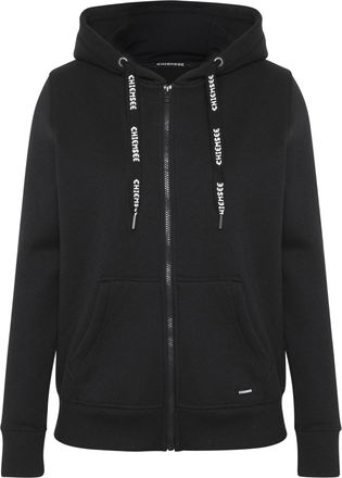 Chiemsee Sweatjacke mit Kapuze und Logo-Band
