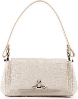 Vivienne Westwood Sac port&eacute; &eacute;paule peau de crocodile en cuir