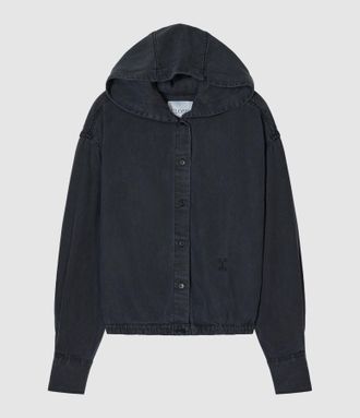 Closed Chemise &agrave; Capuche Black