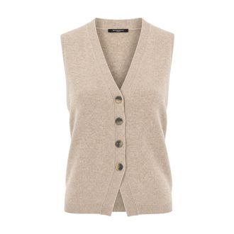 Bruuns Bazaar V-neck Strickware - - Knitwear - Damen - Beige - XS