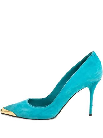 Alexander McQueen Pumps mit spitzer Kappe 100mm - Blau