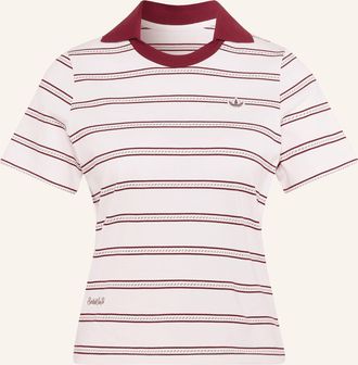 adidas Originals Adidas Originals Jersey-Poloshirt Resort rot
