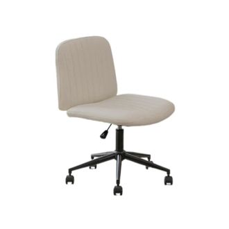 Generic Armloser B&uuml;rostuhl for Zu Hause Mit Drehbarem Rad, Computerstuhl, H&ouml;henverstellbar, Kann 100 Kg for Das Heimb&uuml;ro Tragen(Color2)