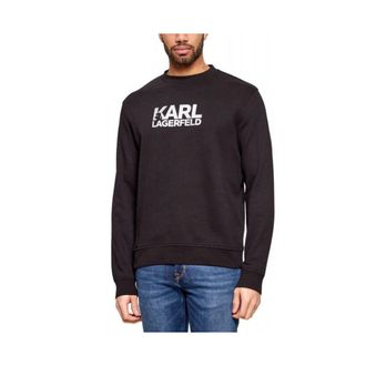 Karl Lagerfeld Sweat Crewneck NOS - - Sweatshirts & Hoodies - Herren - Schwarzk - XL