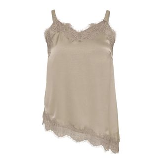 Kaffe Curve Blusen - - Blouses & Shirts - Damen - Grau - 2XL