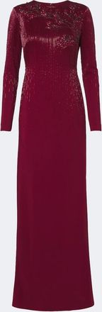Oscar De La Renta Verzierte Robe