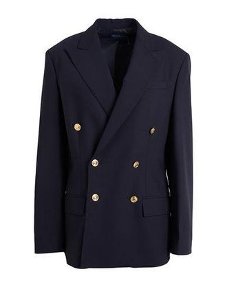 Ralph Lauren DOUBLE-BREASTED STRETCH WOOL BLAZER