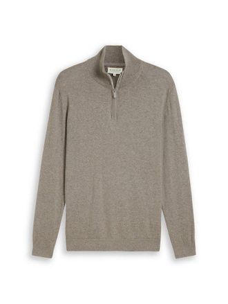 Tom Tailor Strickpullover Pullover & Strickjacken Troyer Strickpullover mit Kaschmir-Anteil