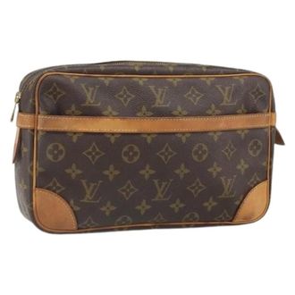 Louis Vuitton Pochette Vintage en Toile Pre-owned - Femme - Pre-owned - Brun - Taille: ONE Size