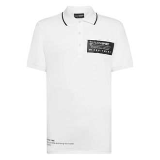 Plein Sport Homme, Tops, Blanc, Taille: 3XL Polo shirt SS