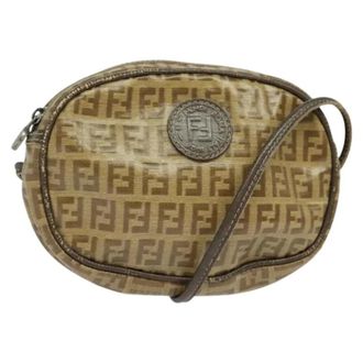 Fendi Sac bandouli&egrave;re vintage Pre-owned - Femme - Pre-owned - Brun - Taille: ONE Size