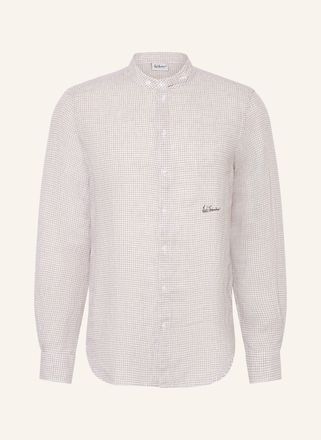 Luis Trenker Leinenhemd Lubernet Regular Fit Mit Stehkragen beige