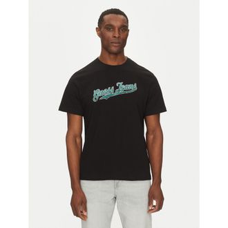 Guess T-Shirt M5GI54 K8FQ4 Schwarz Regular Fit