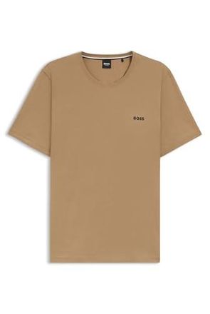HUGO BOSS BOSS Hommes Mix&Match T-Shirt R T-Shirt en Coton Stretch &agrave; Logo brod&eacute;