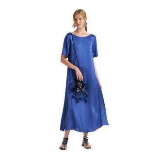 Maliparmi Maliparmi, Damen, Kleider, Blau, SGr&ouml;&szlig;e