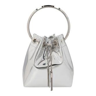 Jimmy Choo London Femme, Sacs, Gris, Taille: ONE Size Bon Bon Bucket Bag
