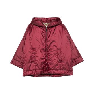 Max Mara Giacca The Cube con cappuccio - - Jackets - Damen - Rot - S