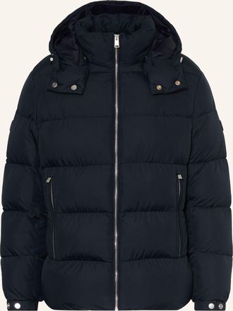 HUGO BOSS Steppjacke Colter Mit Abnehmbarer Kapuze blau