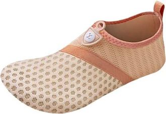 Generic Chaussures aquatiques Chaussettes pour plage, piscine, natation, yoga, femme, homme, femme, baskets Rouge, Rose, 38 EU