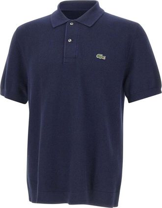 Lacoste Homme, Tops, Bleu, Taille: S Polo Tricot Coupe Classique