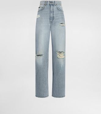 Dolce & Gabbana 5-pocket Denim Trousers - Frau Denim Mehrfarbig 42