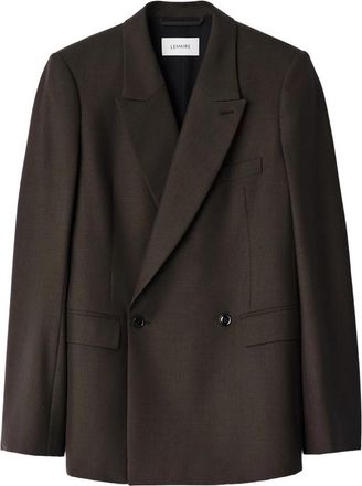 Christophe Lemaire Double-breasted Tailored Jacket In Tropical Wool Blend