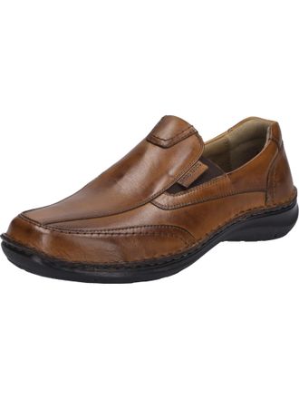 Josef Seibel Herren Slipper New Anvers 67,Weite K (Extra weit),Wechselfu&szlig;bett,Slides,Schlupfschuhe,schluepfschuhe,Loafer,Cognac,40 EU