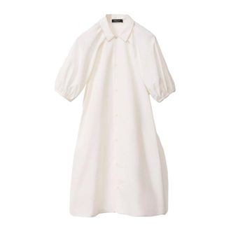 Fabiana Filippi Shirt Robes - Femme - Robes - Blanc - Taille: 38 FR