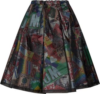 Comme Des Gar&ccedil;ons HOSEN & R&Ouml;CKE - Midi-R&ouml;cke auf YOOX.COM