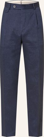 Windsor Windsor. Anzughose Silvi Extra Slim Fit Mit Leinen blau