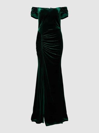 Luxuar Fashion Abendkleid mit R&uuml;schen