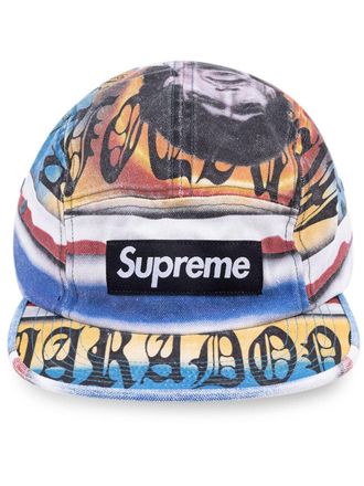 SUPREME casquette Maradona Camp - Bleu