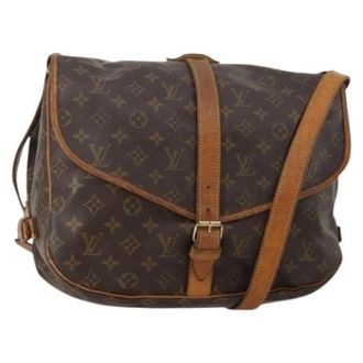 Louis Vuitton Sac port&eacute; &eacute;paule doccasion - Femme - Pre-owned - Brun - Taille: ONE Size