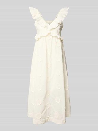 Vero Moda Midikleid mit Volants Modell YASNAMA