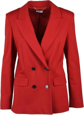Marella Femme, Vestes, Rouge, Taille: 40 FR Nuptial Blazer Doppiopetto