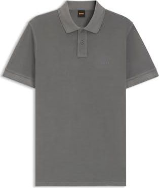 BOSS Hommes Prime Polo en piqu&eacute; de Coton avec Logo imprim&eacute;