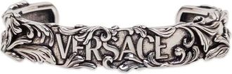 Versace Homme, Accessoires, Gris, Taille: M Barocco Cuff Bracelet