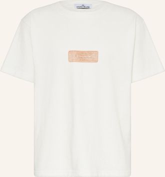 Stone Island T-Shirt weiss