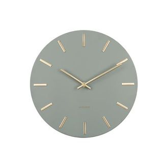 Karlsson KA5821DG Charm Horloge Murale Vert Jungle 30 cm