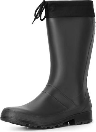 Ladeheid Bottes de Pluie Bottes en Caoutchouc en PVC Mixte Adulte LA-958 (Noir, 40 EU)