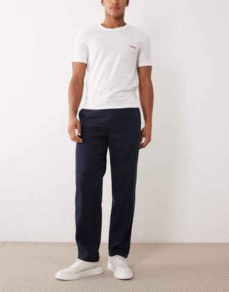 Boss Orange by Hugo Boss HUGO BOSS - Pantalon chino - Bleu fonc&eacute;