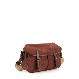 Bleu de Chauffe Sac Musette du P&ecirc;cheur S en cuir