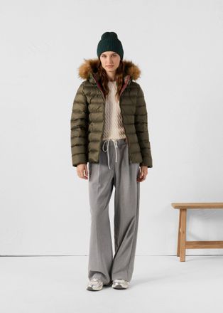 Jott Doudoune &agrave; capuche Grand Froid Army Luxe - Taille S